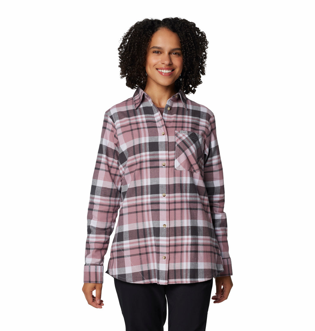 Calico basin flannel - chemise carottée pour femmes - columbia – Go Sport