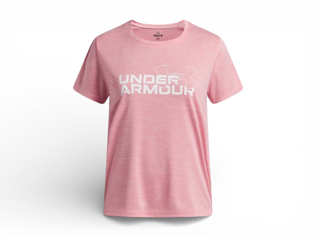 T-shirt under armour filles - tech twist wdmk logo – Go Sport